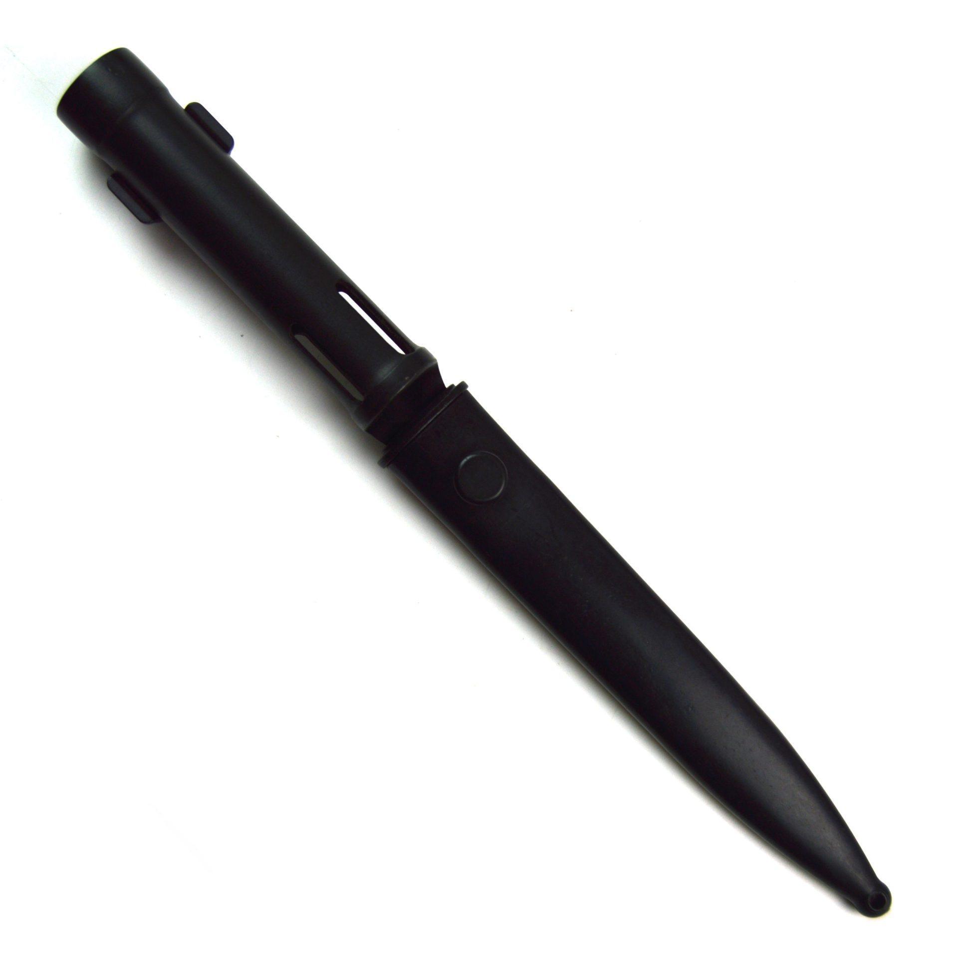 Belgian FAL (Type C) Tube Bayonet in Plastic Scabbard - Tenniswood ...