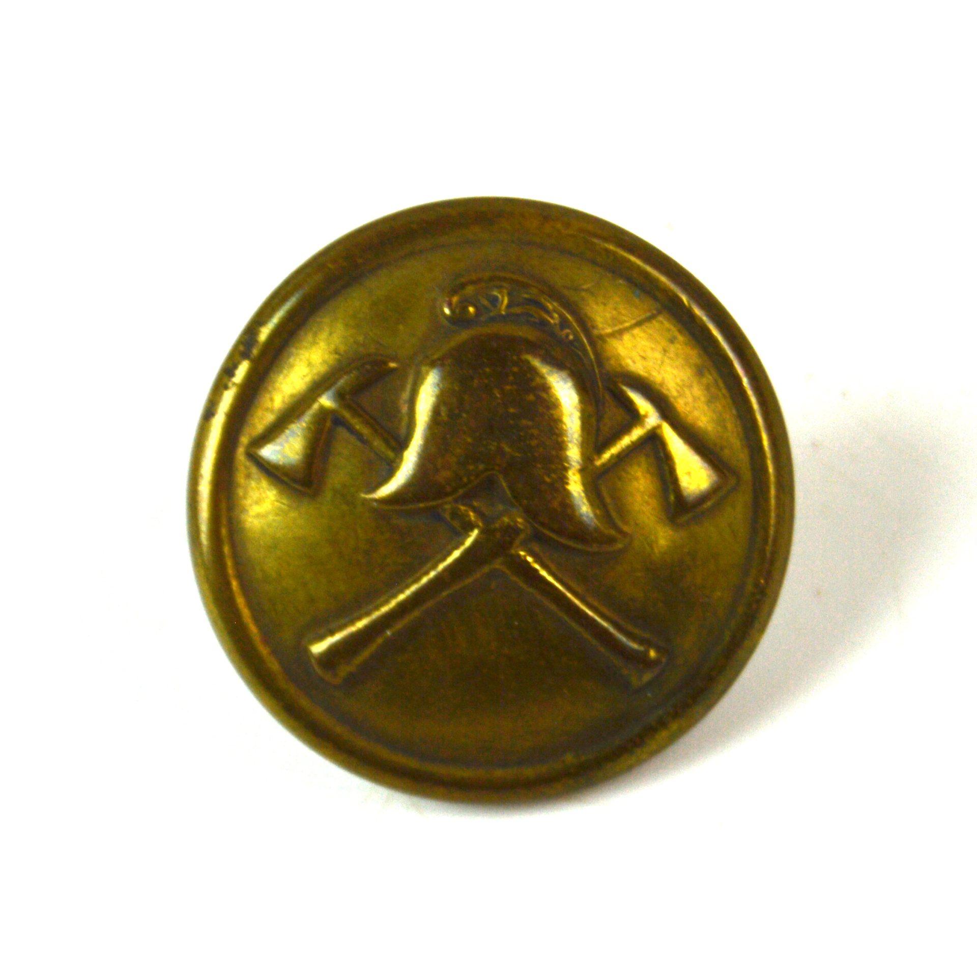 Fire Brigade General Service Brass Button (25mm) - Jeremy Tenniswood ...