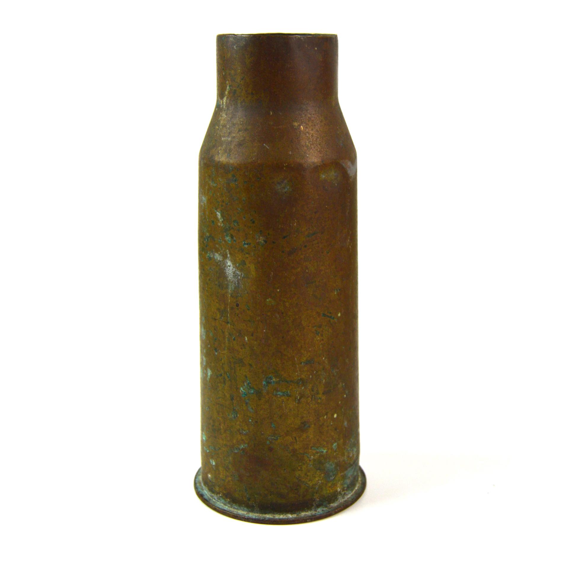 French 47mm Tank Shell Case, Dated 1939 - Tenniswood Militaria