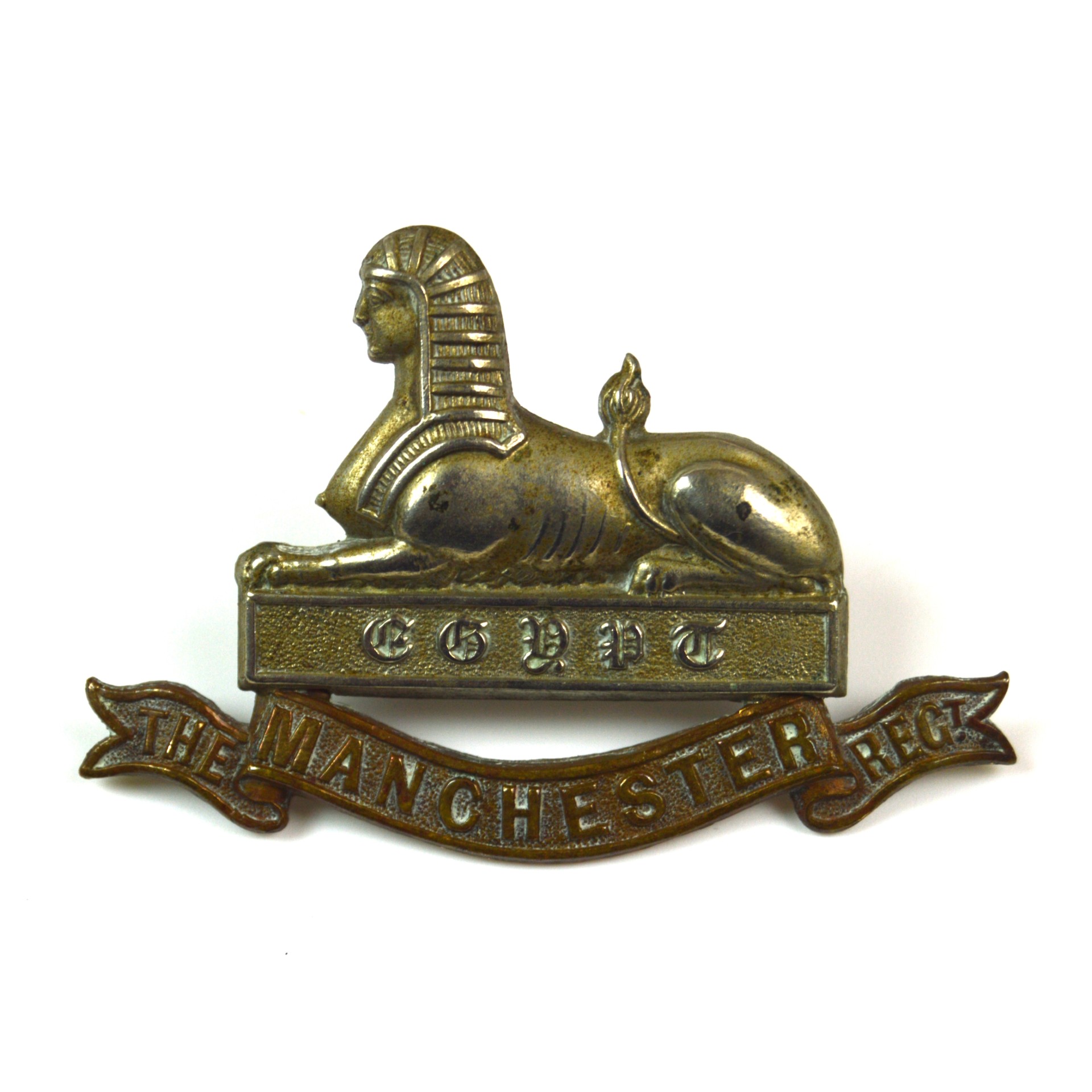 Manchester Regiment (c. 1881-1884 Pattern) Warrant Officer's Cap Badge ...