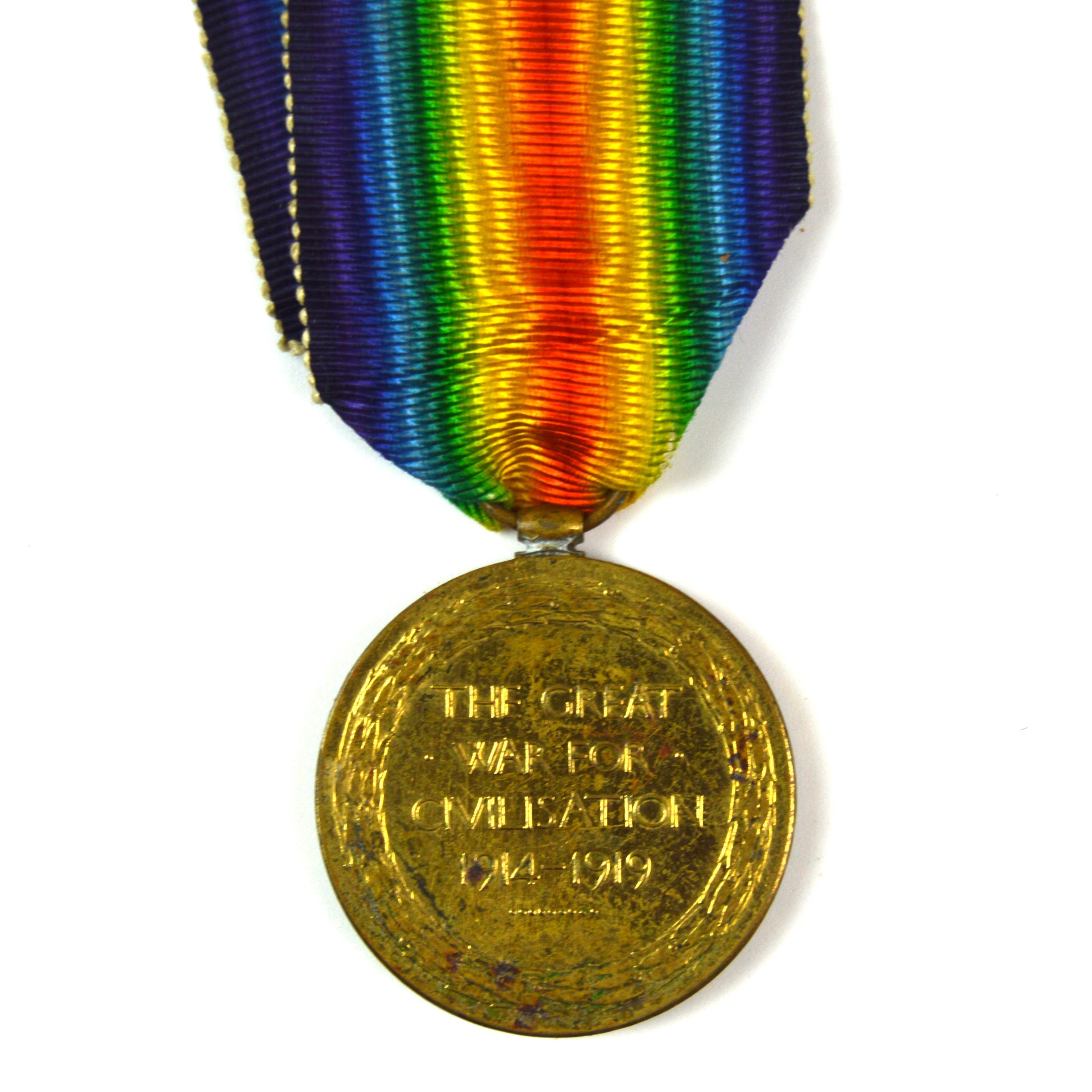 Victory Medal, Private Richard Howes Waugh, 1st County of London Yeomanry - Tenniswood Militaria