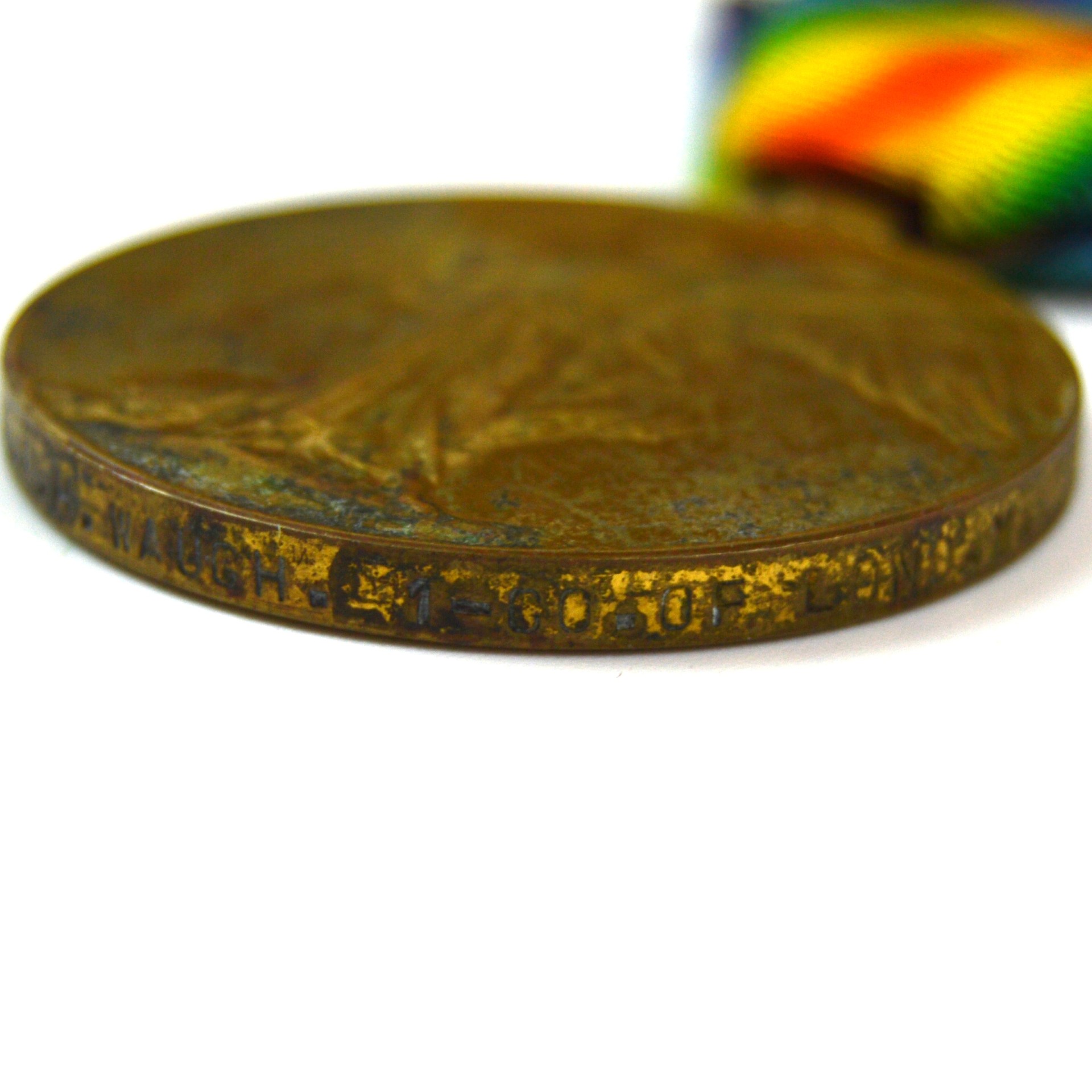 Victory Medal, Private Richard Howes Waugh, 1st County of London Yeomanry - Tenniswood Militaria