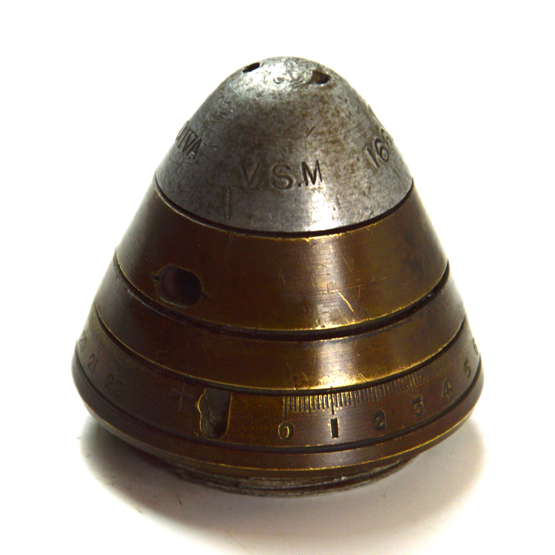 Inert British No. 80 Mk. 4A Artillery Fuse, Dated February 1917 ...