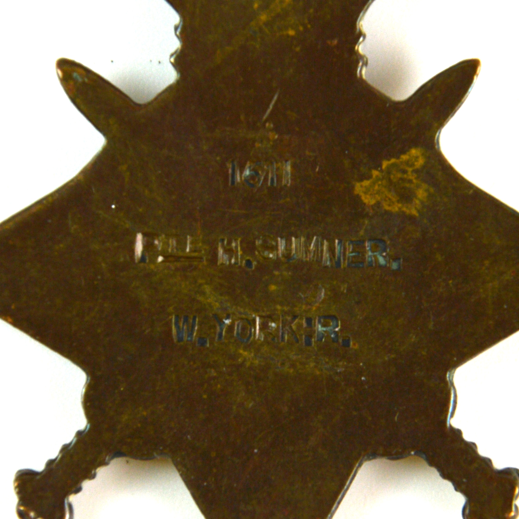 1914-15 Star, Private Henry Sumner, 1/7th (Leeds Rifles) West Yorkshire ...