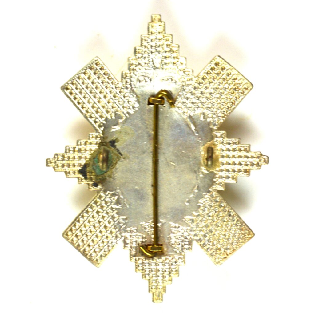 Royal Highlanders (Black Watch) Officer’s Silver Plate and Gilt ...