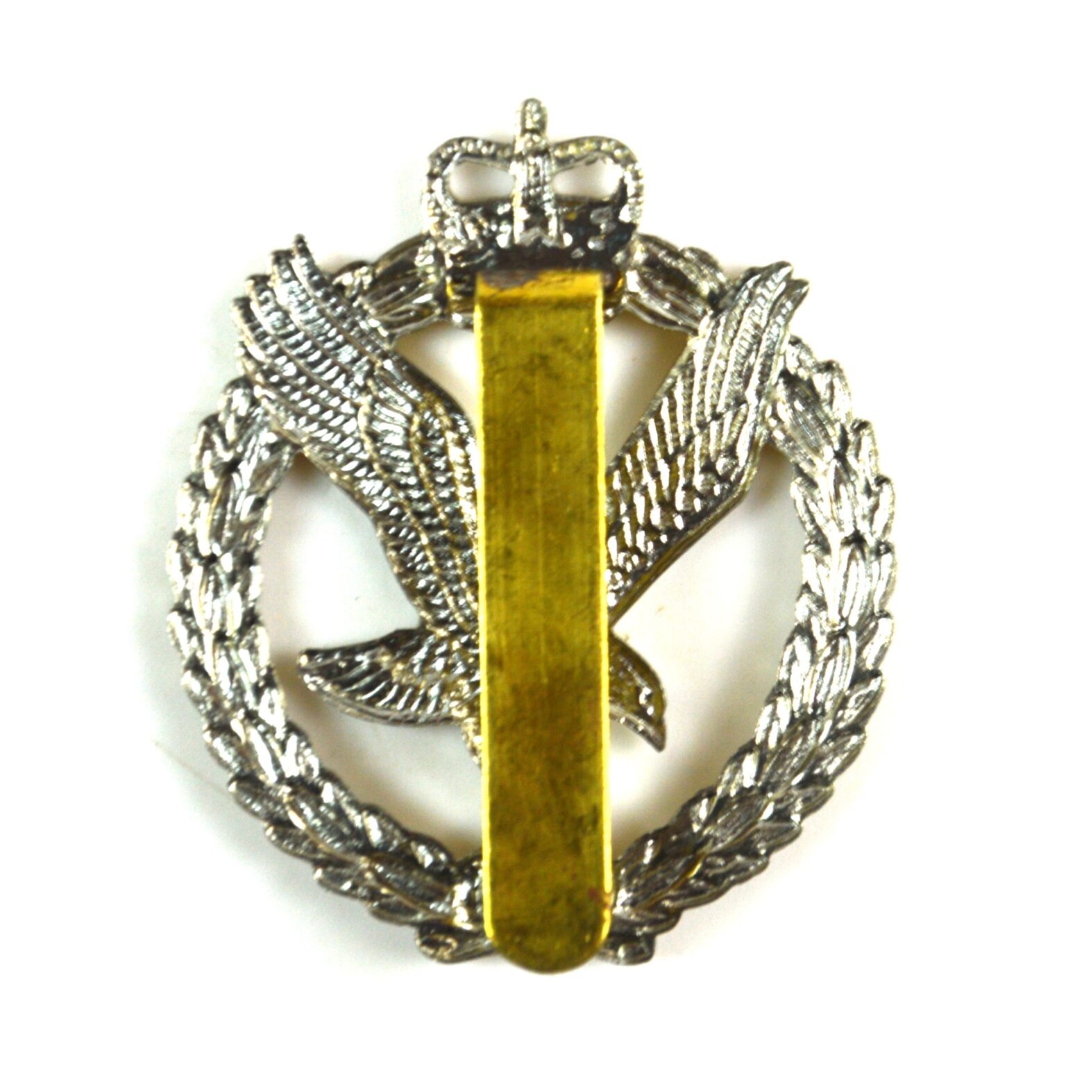 Army Air Corps (AAC) Cap Badge, Queen’s Crown, Restrike | Militaria.co.uk
