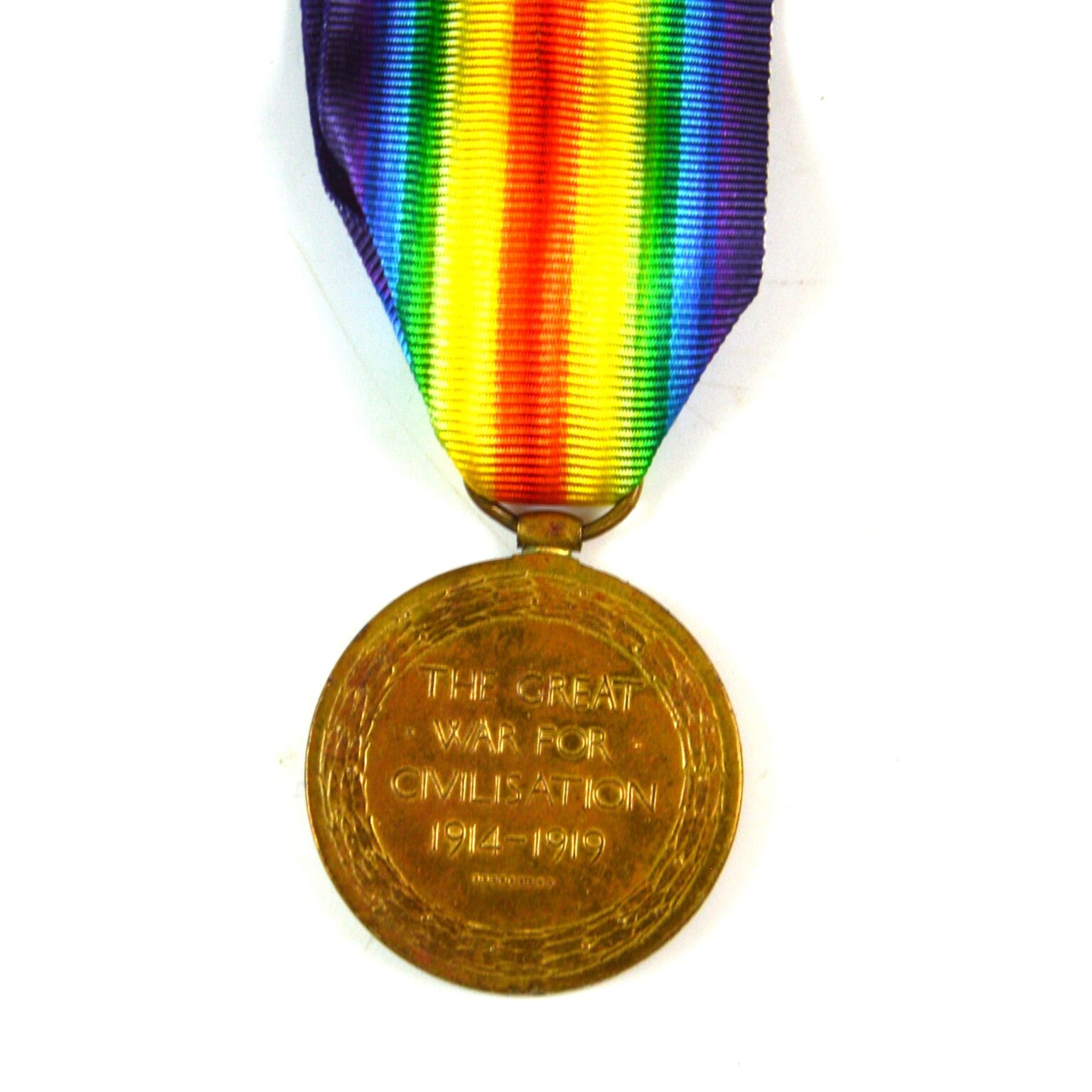 British Victory Medal 1914-1919, Gunner Charles Edward Garnett, Royal ...