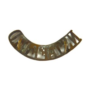 North Staffordshire Regiment (Prince of Wales’s) (N. STAFFORD) Curved ...